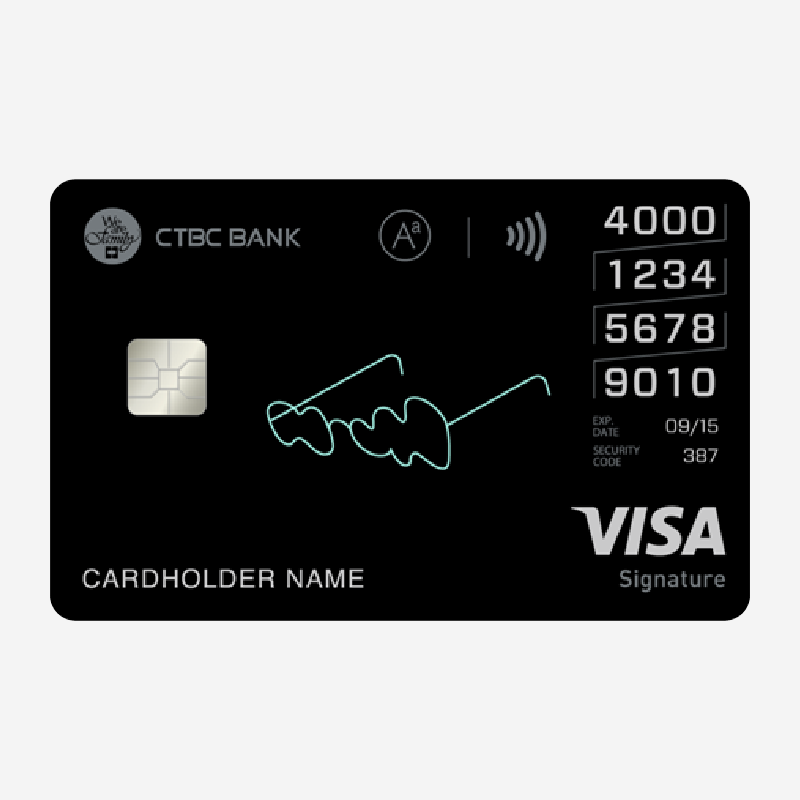 中國信託銀行聯名卡 - iPASS一卡通